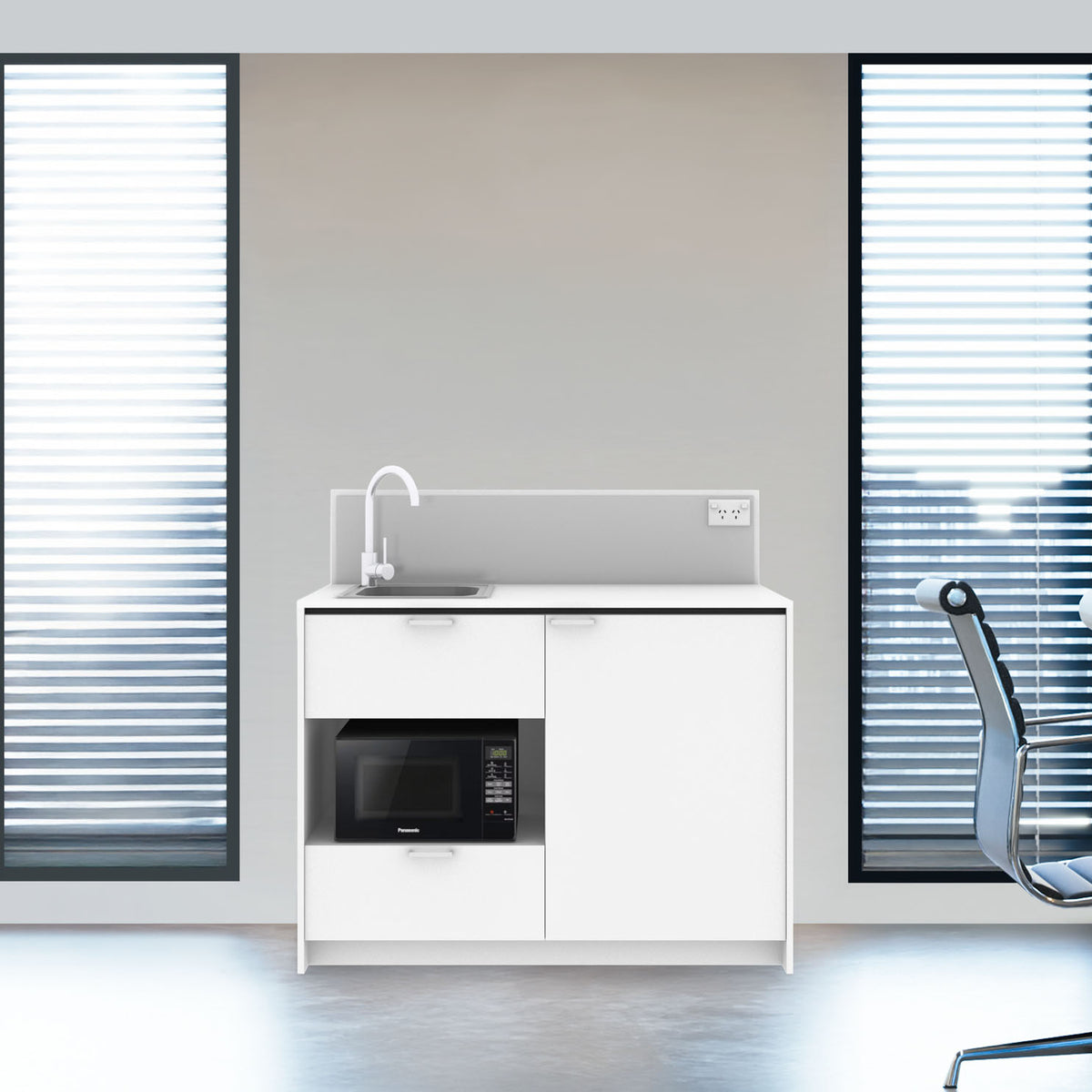 Eve | 1.2m Compact Counter Unit | Kitchenette NZ – Kitchenette By Plumbob