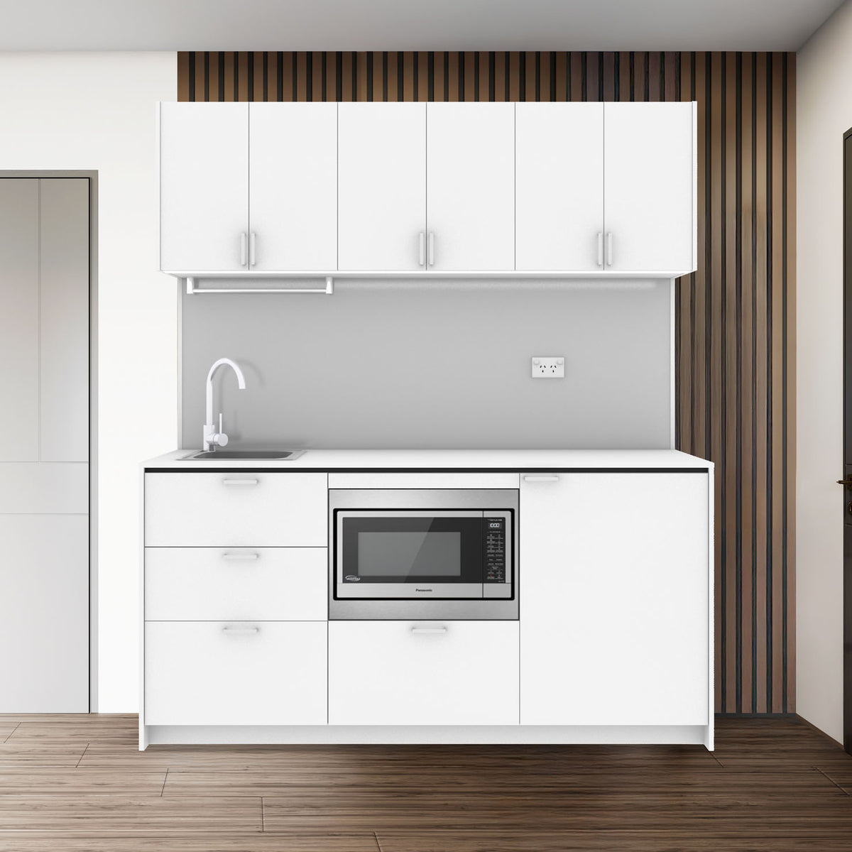 Sydney | 1.8m Regular Wall Unit | Kitchenette NZ – Kitchenette By Plumbob